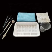 China Disposable Dental Kit Set for Dental Clinic with Class I Instrument Classification and 2 Years Shelf Life for sale