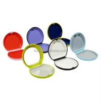 China CE Certified Orthodontic Case Dental Invisible Braces Retainer Box Mouth Guard Denture Storage Aligner Case Oral Hygiene Organizer Beauty for sale