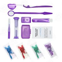 China Micro Peppermint Flavor Dental Floss Interdental Brush Teeth Stick Class II Instrument with Clean Wire CCC Certified for sale