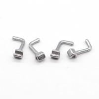 China Class II Stainless Steel Dental Orthodontic Crimpable Hook 90 Degree Archwire Attachment with Crimping Feature for sale