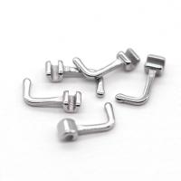 China Class II Stainless Steel Dental Orthodontic Crimpable Hook 90 Degree Archwire Attachment with Crimping Feature for sale