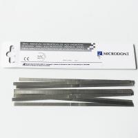 China Manual Power Source 12pcs Microdont Dental Restorative Abrasive Strips/Stainless Steel Diamond Strips Fine medium COARSE for sale