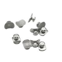 China Dental Orthodontic Metal Buttons Lingual Button Buckle Composite Ceramic For Bondable Round Base Dentistry Material for sale