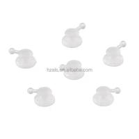 China Dental Orthodontic Metal Buttons Lingual Button Buckle Composite Ceramic For Bondable Round Base Dentistry Material for sale
