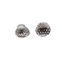China Dental Orthodontic Metal Buttons Lingual Button Buckle Composite Ceramic For Bondable Round Base Dentistry Material for sale