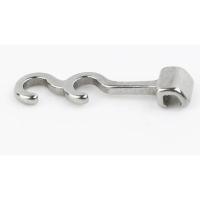 China CE Certified Dental Orthodontic Crimpable Hook Long Curved Left Right for Certification MFDS Safety Standard for sale