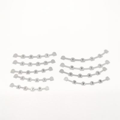 China Left/Right Lingual Retainer Bonding Splints for Inside Oral Cavity A Grade Orthodontic Bracket Dental Product Ortodoncia for sale