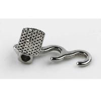 China Stainless Steel Bondable Crimpable Hooks 10pcs Pack for sale