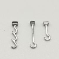 China Stainless Steel Bondable Crimpable Hooks 10pcs Pack for sale
