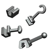 China Stainless Steel Bondable Crimpable Hooks 10pcs Pack for sale