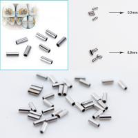 China MFDS Approved 10pcs/Pack Lingual Button Crimpable Hooks Orthodontic Mini Stop Crimpable Stop Certification ce MFDS Standard for sale