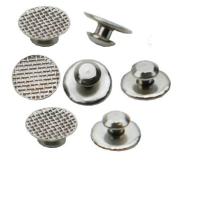 China MFDS Certified Dental Orthodontic Micro Direct Bond Lingual Button Bondable Round Mesh Base for Comfortable Wear for sale