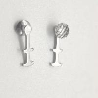 China 2024 MFDS Safety Standard Design Stainless Steel Dental Orthodontic Lingual Button with Hooks for sale
