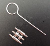 China Dental Orthodontic Mini Expansion Screw Palatal Expander Normal/Mini Type Shelf Life 2 years MFDS Safety Standard for sale