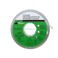 China Clear 0.025 FT25 Dental Orthodontic Supply POWER THREAD Power Tube Class II Instrument for Clear/Grey Braces 640-1026 for sale