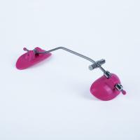 China Dental Ortho Single Bar Steel Orthodontic Reverse Pull Headgear for Dentistry Super Elastic Colourful Consumables for sale
