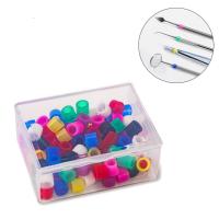 China Small Medium Large Dental Silicone Instrument Color Code Rings Optional Color 100pcs/box or 160pcs/box Silicone Class I for sale