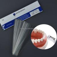 China 100Pcs/box Dental Filling Tools MICRODONT Interdental Spacer Polyester Matrix Bands Dental Material Matrices for sale