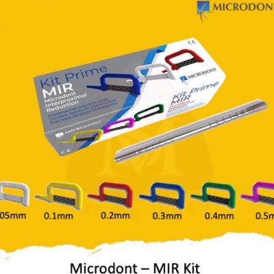China Dental Orthodontics Treatment Microdont MIR Interproximal Reduction Kit with CE Certification and 6 Months Shelf Life for sale