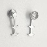 China Orthodontic instruments Orthodontics accessories bondable Y type dental crimpable hook clamp Pack 10pcs each pack Long and short for sale