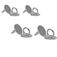 China ISO CE Certified Protect Dental Orthodontic Lingual Buttons Weldable and Bondable Ceramic Buttons for Orthodontic Treatment for sale