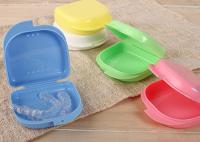 China Organize and Protect Your Dentures with Our Plastic Dental Denture Box/orthodontic Teeth Retainer Case/box for sale