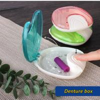 China Organize and Protect Your Dentures with Our Plastic Dental Denture Box/orthodontic Teeth Retainer Case/box for sale