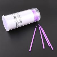 China Safety standard GB/T 32610 Disposable Dental Ultra fine regular cylinder Micro brush Applicators s m l for sale