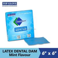 China Power Source Manual Plastic TOP GLOVE Direct 100% Natural Rubber Latex Dental Dam For 36pcs/box for sale