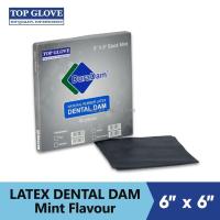 China Power Source Manual Plastic TOP GLOVE Direct 100% Natural Rubber Latex Dental Dam For 36pcs/box for sale