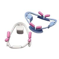 China Professional Intraoral Cheek Tongue Retractor Mouth Spreader Lip Opener in Blue and Pink for Dental for sale