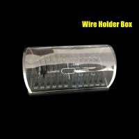 China Power Source Dental Acrylic Organizer Holder Case Orthodontic Preformed Archwire Box Clear Cover for sale