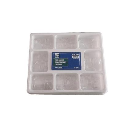 China Transparent Temporary Preformed Pre-Crown Matrices Matrix for Dental Tooth Crowns Anterior Posterior Adult Kids Deciduous for sale