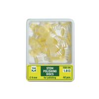 China Polishing Superfine Dental Restorative Materials 1.614 Stem Discs with Mandrel TOR VM for sale