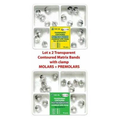 China Class II Dental Kit of Metal Matrices for molars Combined with Clamp Universal Kit TOR VM/ TOP BM PROFESSIONAL DENTAL for sale