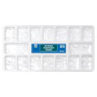 China Transparent Temporary Preformed Pre-Crown Matrices Matrix for Dental Tooth Crowns Anterior Posterior Adult Kids Deciduous for sale