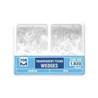 China Manual Fixing Transparent Wedges Thin and Medium Wedge 2 Types No. 1.810 Kit 40 pcs. TOP BM for Dental Professionals for sale