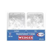 China Manual Fixing Transparent Wedges Thin and Medium Wedge 2 Types No. 1.810 Kit 40 pcs. TOP BM for Dental Professionals for sale