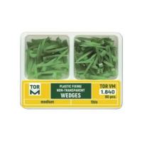 China Manual Fixing Transparent Wedges Thin and Medium Wedge 2 Types No. 1.810 Kit 40 pcs. TOP BM for Dental Professionals for sale