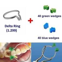 China TOR VM Dental Add-on Wedges 1.870 MFDS Certified Delta Rings Kit for Dental Fixing and Teeth Restoration for sale
