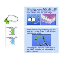 China TOR VM Dental Add-on Wedges 1.870 MFDS Certified Delta Rings Kit for Dental Fixing and Teeth Restoration for sale