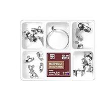 China CE Certified Steel Dental Metal Lug Matrices Matrix Bands Medium 5.1mm 12 pcs/kit Material CE Approved for sale
