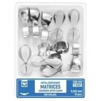 China Metal Contoured Matrices for Premolars left ledge right ledge 10 pcs TOR VM/TOP BM Power Source Manual for sale
