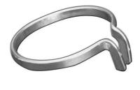 China TOR VM Dental 1.340 METAL Contoured MATRICES Kit with Slot Springclip and Shelf Life 2 years for sale