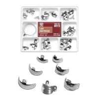 China 12pcs/kit TOP BM Dental Lug Matrices Matrix Bands Medium with Ledge 0.05mm For PROFESSIONAL DENTAL Procedures and Professional for sale