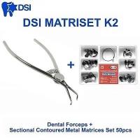 China 12pcs/kit TOP BM Dental Lug Matrices Matrix Bands Medium with Ledge 0.05mm For PROFESSIONAL DENTAL Procedures and Professional for sale