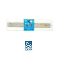 China Flat Edge 12pcs/pk Class II Manual TOR VM Perforated Prophylactic Metal Strips for Tartar Removal Power Source Manual for sale