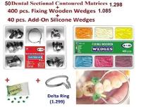 China 1.298 TOR VM PROFESSIONAL DENTAL Filling Materials Advanced Kit of Sectional Contoured Matrices for MFDS Safety Standard for sale