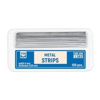 China PROFESSIONAL DENTAL 2024 Hot TOR VM 1.382 Dental Metal Strips 0.06mm thick 6mm wide 50mm long 100pcs Shelf Life 2 years for sale