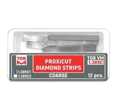 China Medical Grade SS Dental Proxicut Diamond Strips 1.385C 12pcs/Do-All Proxicut System for Certification ce and Performance for sale